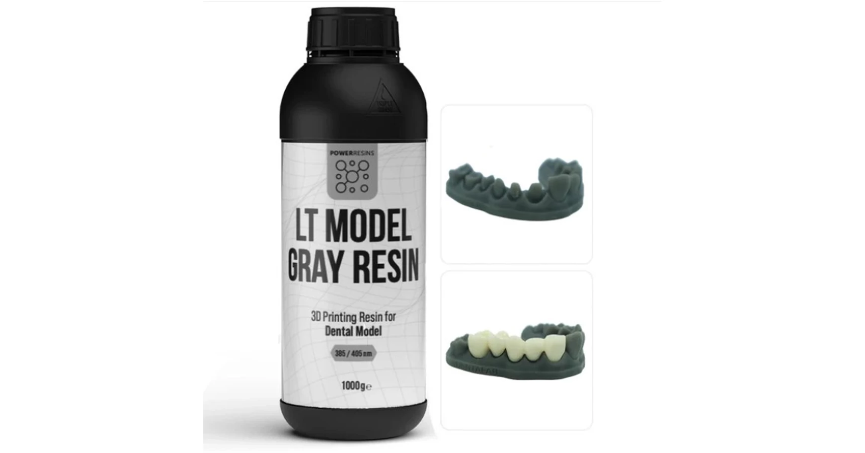 Power Resins LT Model Gray Resin - Fogtechnikai modell öntéshez, szürke ...